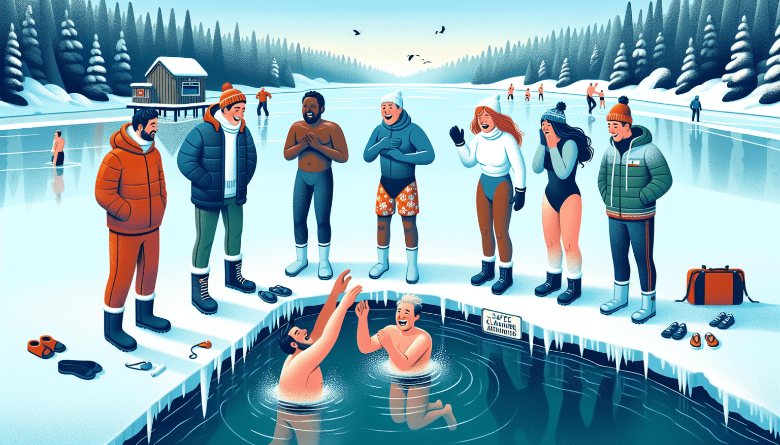 The Benefits Of Cold Plunging With A Group And How To Do It Safely